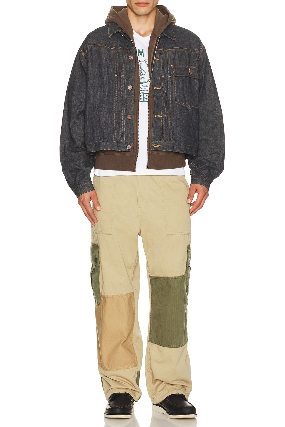 VISVIM Visvim 102xx Mud Od Denim Jacket